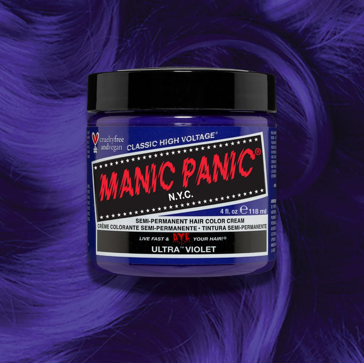 HAIR DYE ULTRA VIOLET – trashandvaudeville
